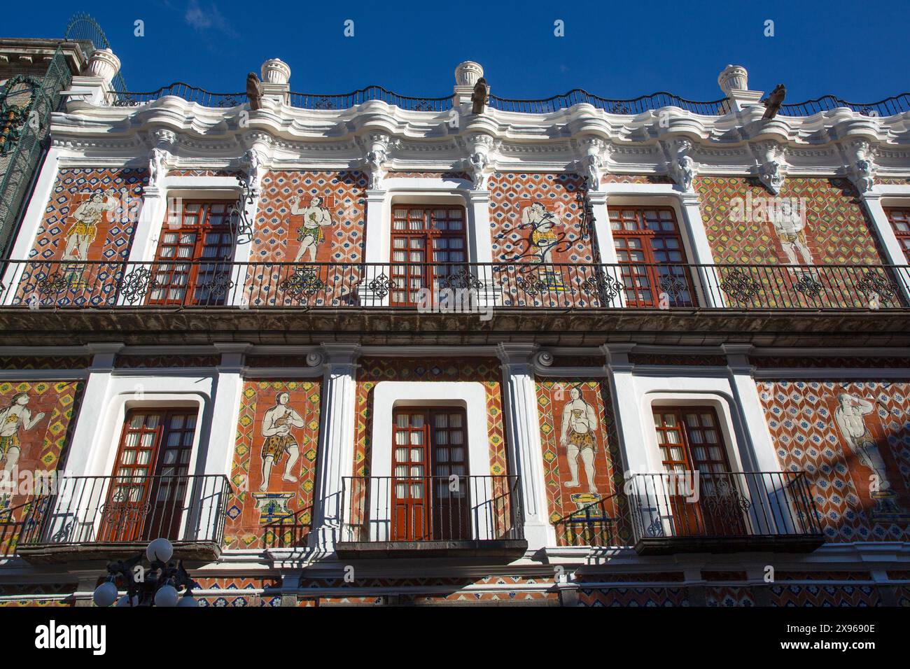 Exterior, Talavera Tile Work, BUAP University Museum, Historic Center ...