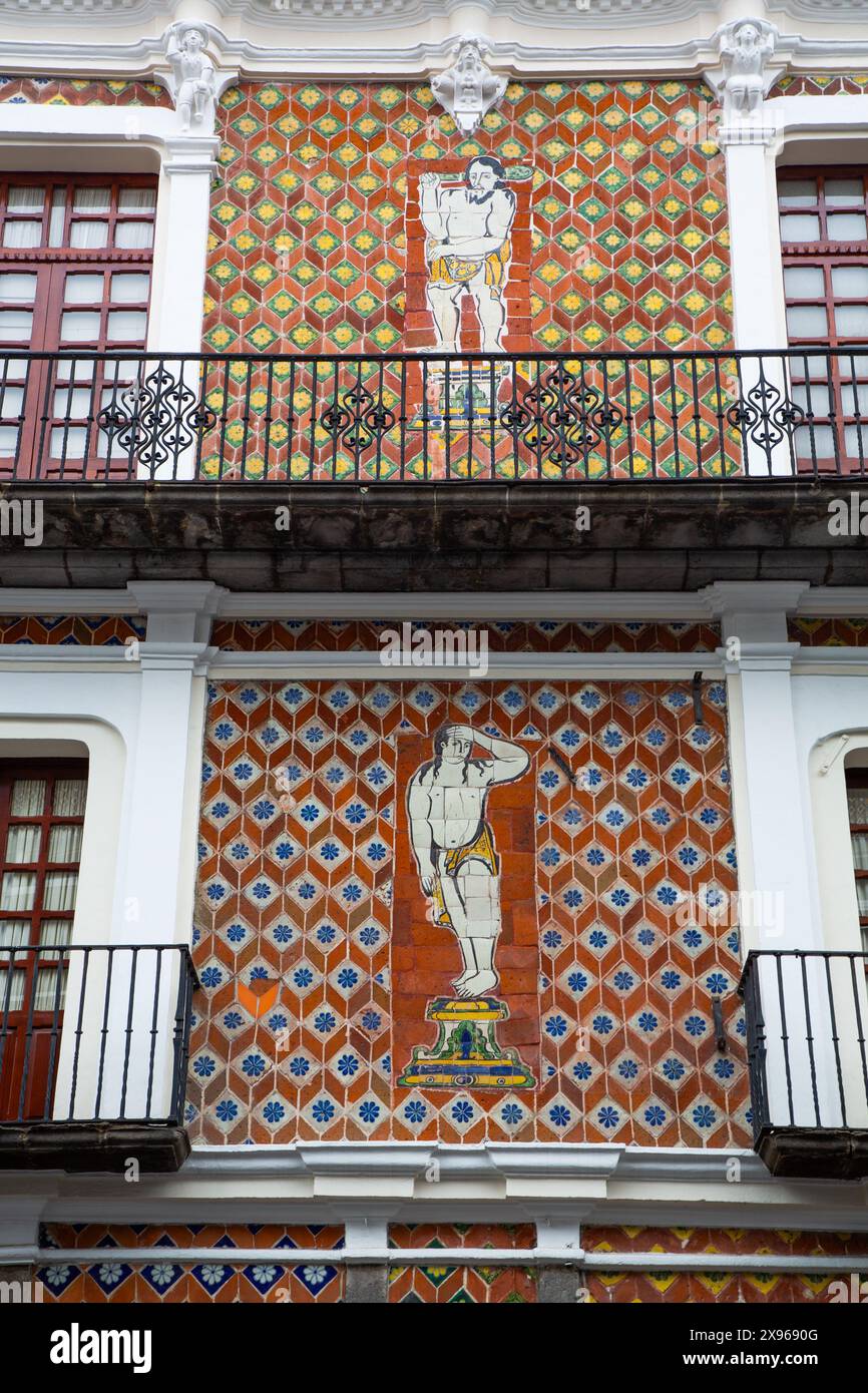 Exterior, Talavera Tile Work, BUAP University Museum, Historic Center ...