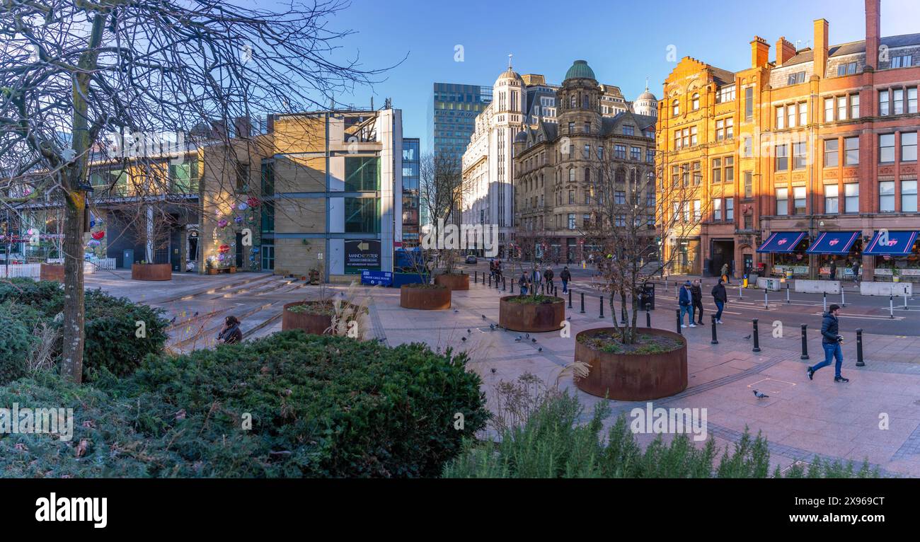 View of Great Northern Square, Manchester, Lancashire, England, United ...