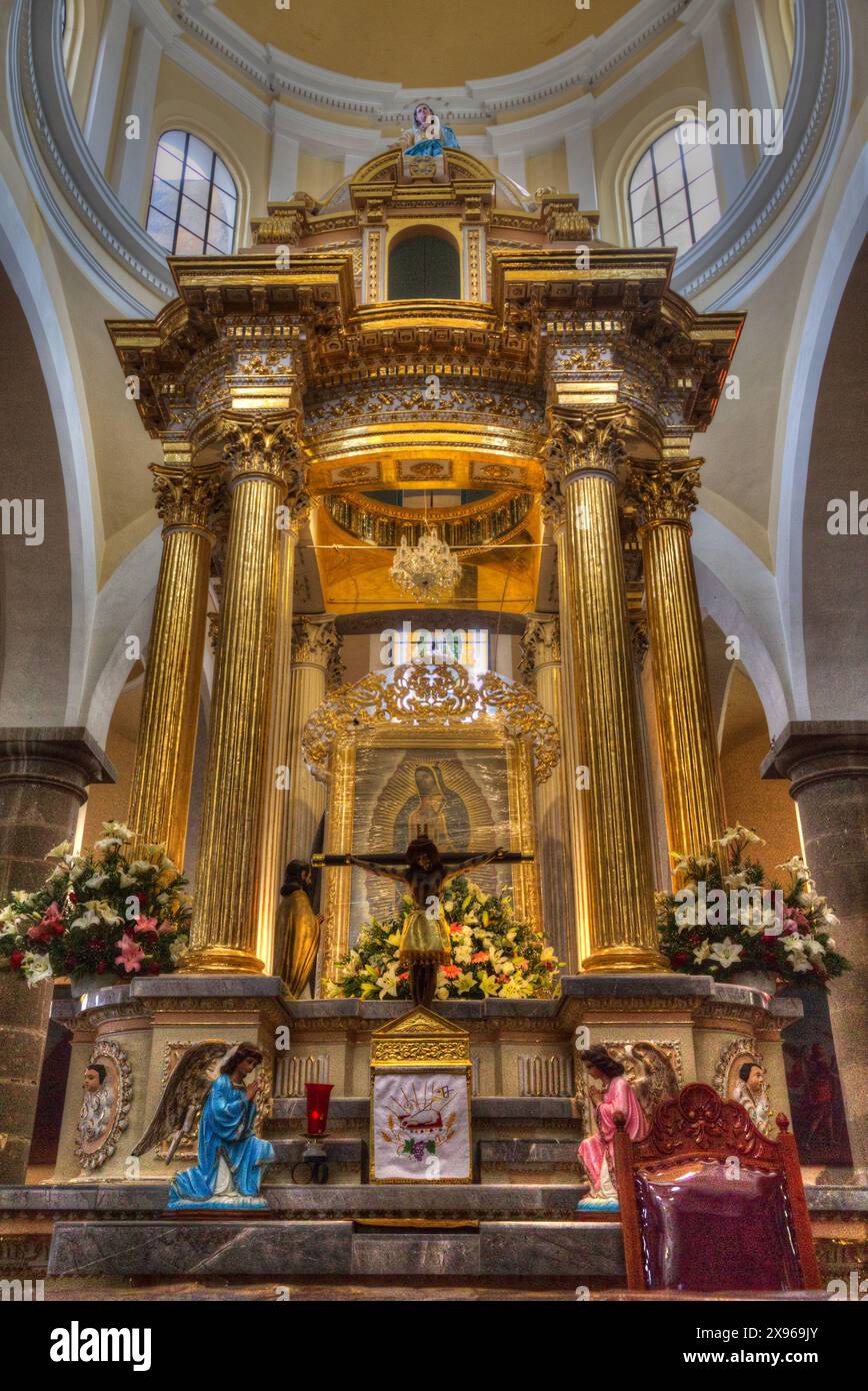 Interior of Capilla Real, Convent of San Gabriel Arcangel, 1520 ...