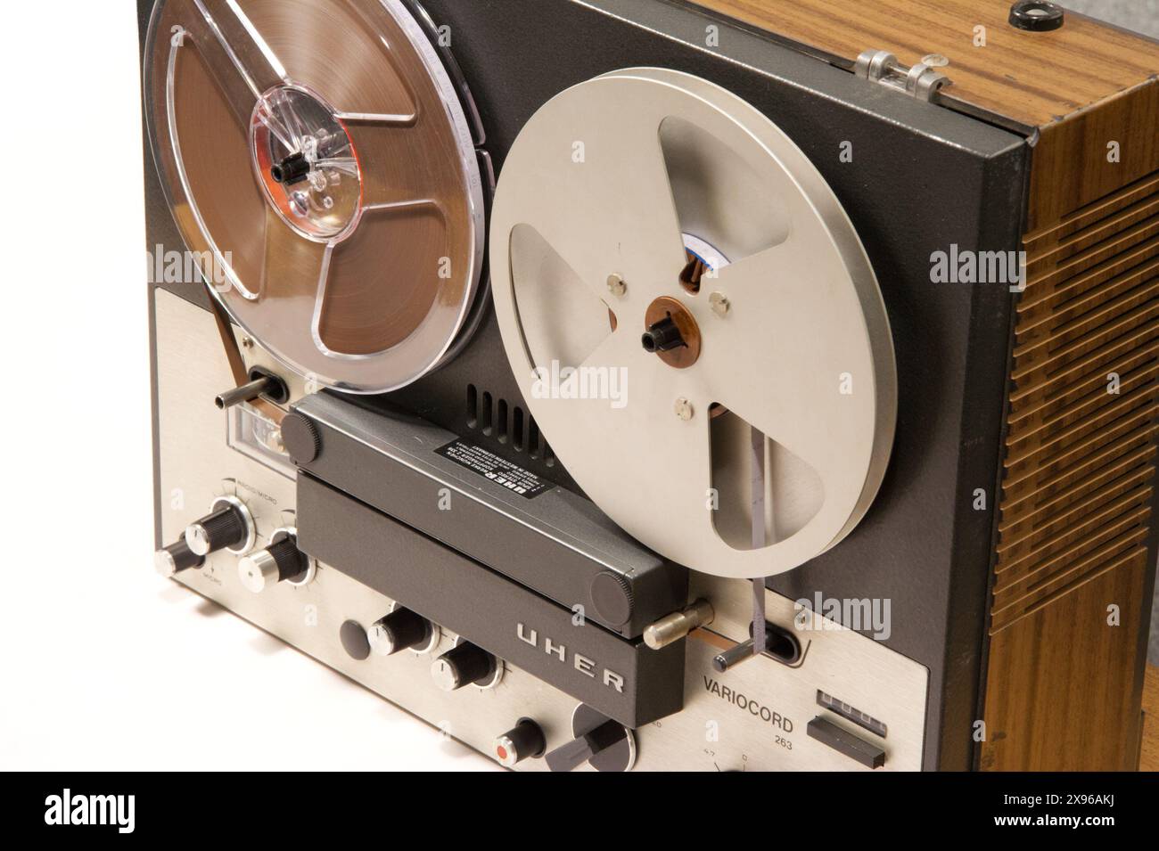 Uher Variocord Open Reel tape recorder Stock Photo - Alamy