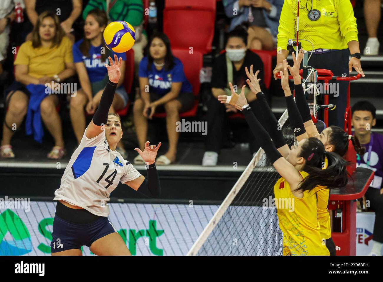 Manila, Philippines. 29th May, 2024. Svetlana Nikolayeva (L) of ...