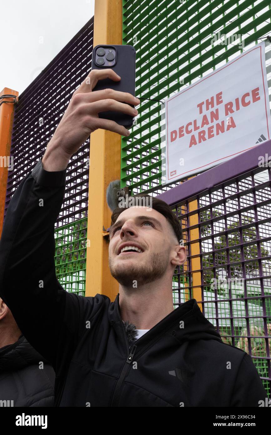Kingston upon Thames, UK. 28th May 2024: England international Declan ...