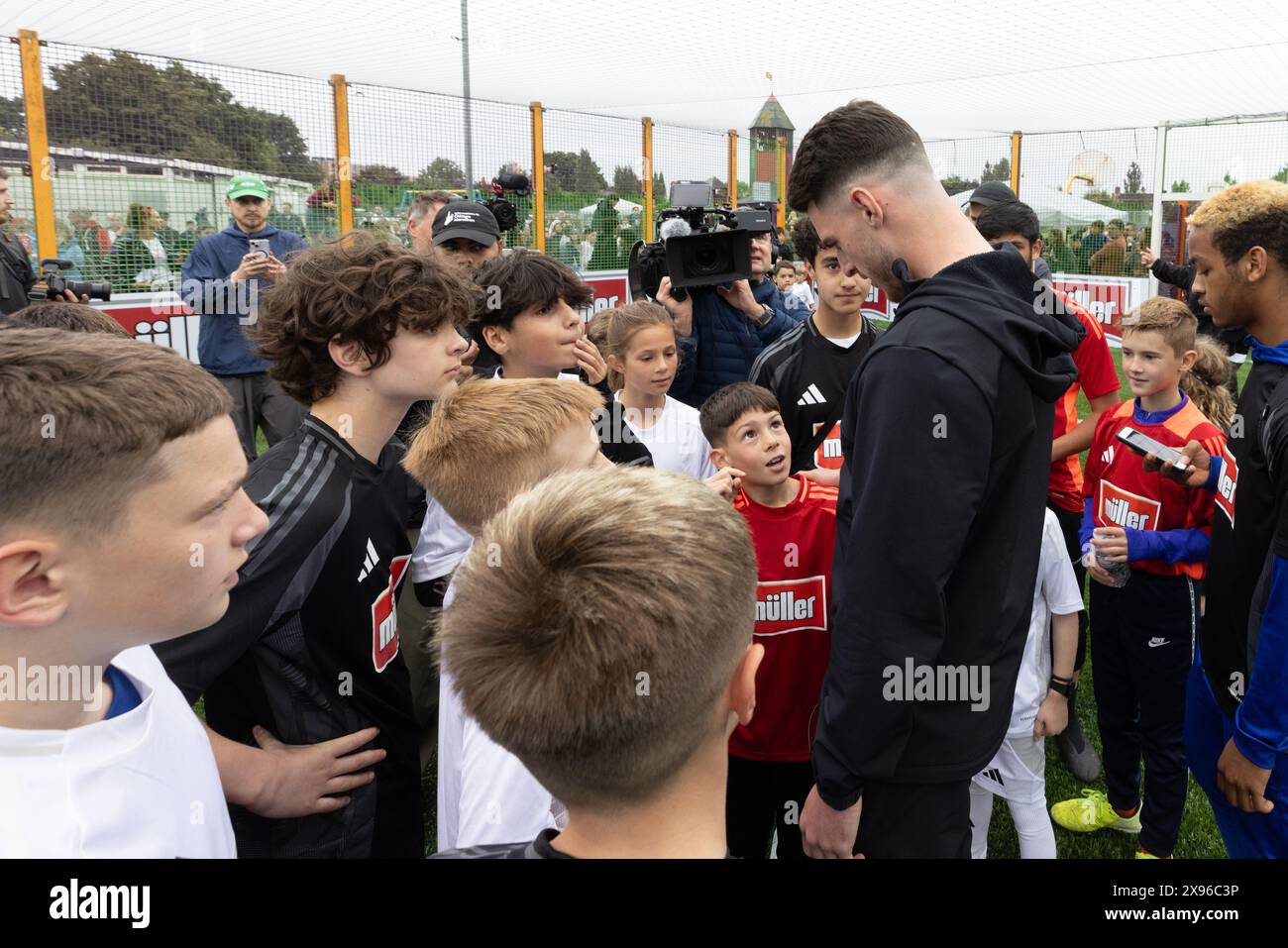 Kingston upon Thames, UK. 28th May 2024: England international Declan ...