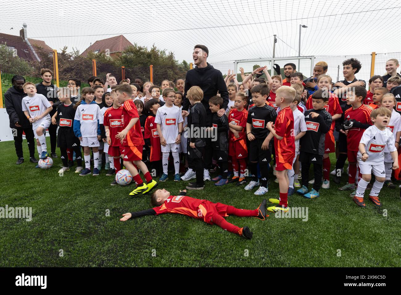 Kingston upon Thames, UK. 28th May 2024: England international Declan ...
