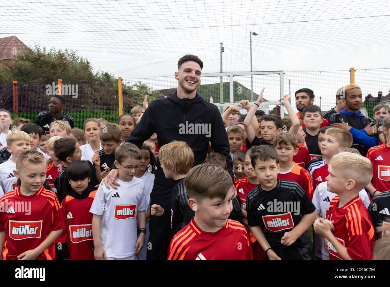 Kingston upon Thames, UK. 28th May 2024: England international Declan ...