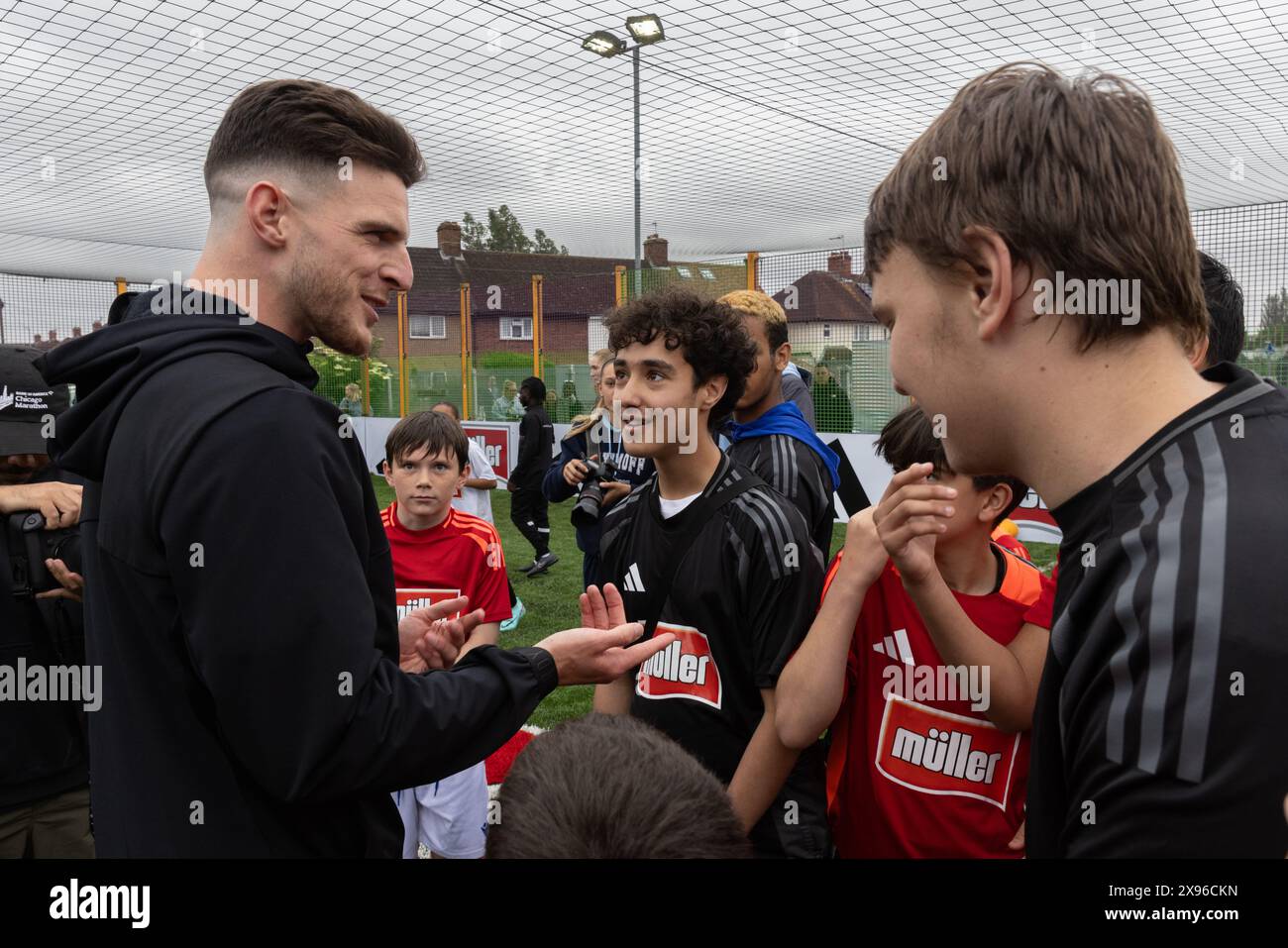 Kingston upon Thames, UK. 28th May 2024: England international Declan ...