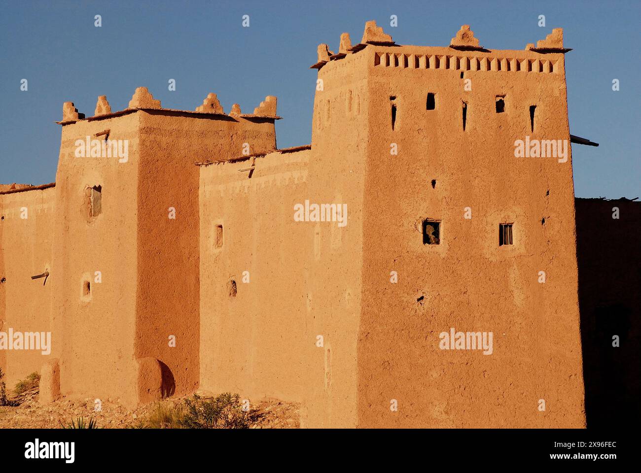 Kasbah of Taourirt in Ouarzazate, Morocco Stock Photo - Alamy