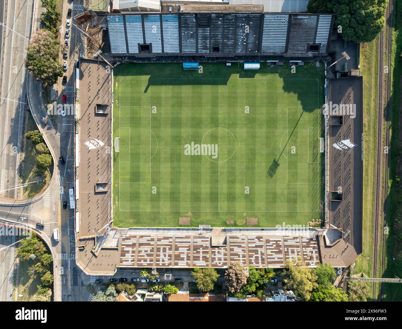Buenos Aires, Argentina, February 6, 2023: Football stadium Platense ...