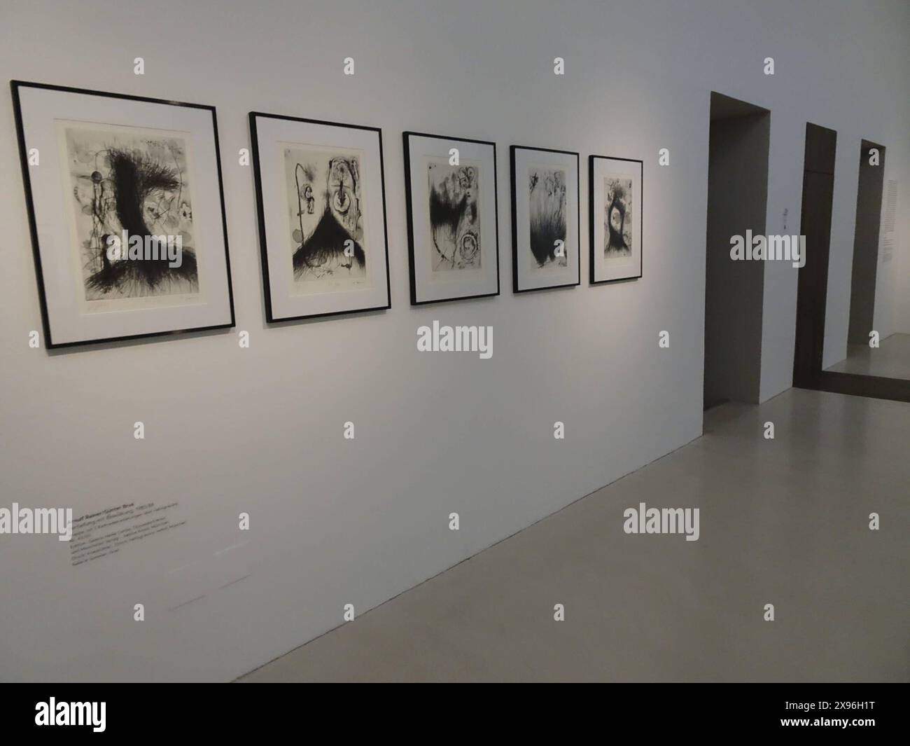 Arnulf Rainer, Museum, Baden bei Wien, 2024, Manfred Siebinger ...