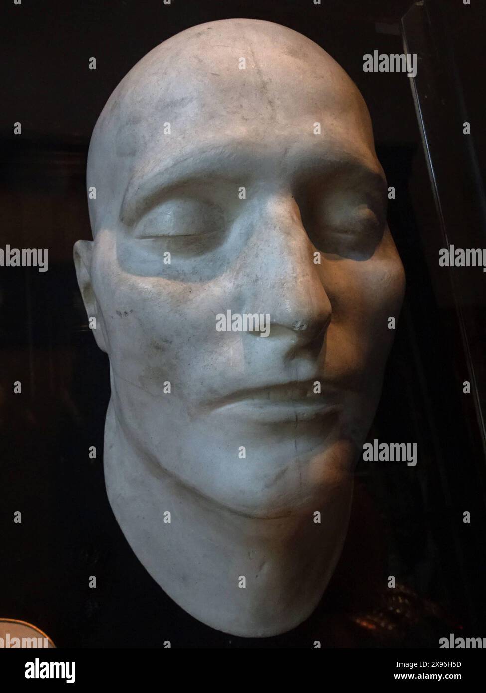 Napoleon I., Totenmaske, Schädel- und Büsten Sammlung, Rollett Museum ...