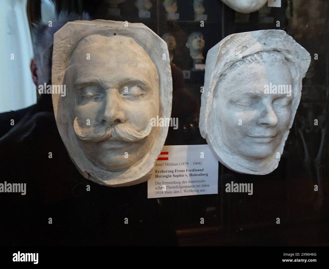 Erzherzog Franz Ferdinand, Herzogin Sophie con Hohenberg, Schädel- und ...