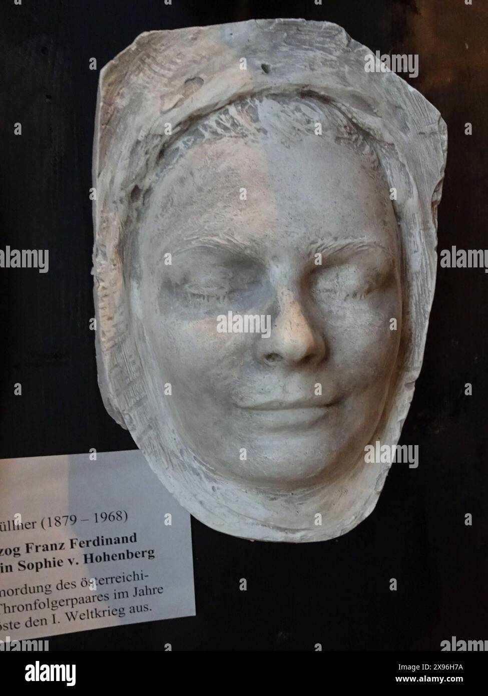 Herzogin Sophie con Hohenberg, Schädel- und Büsten Sammlung, Rollett ...