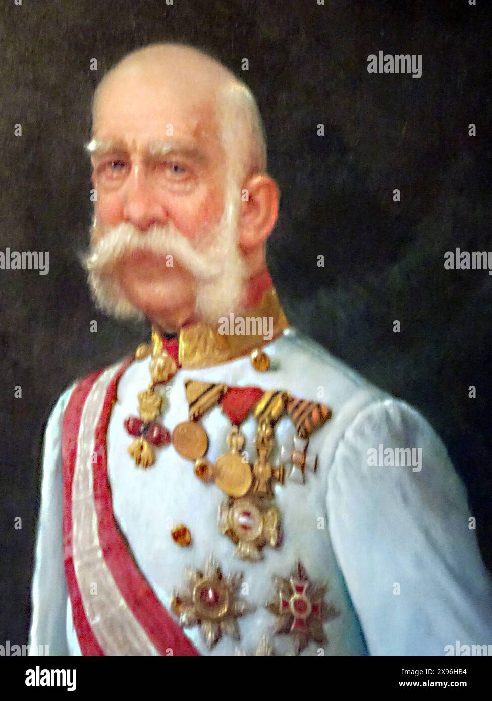 Kaiser Franz Joseph, Ölbild, Rollett Museum, ältestes Museum ...