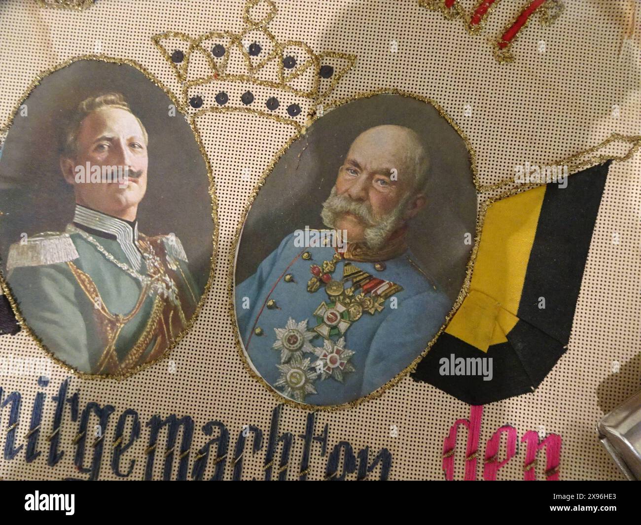 Thronfolger Karl Franz Joseph , Kaiser Franz Joseph, Flagge, K&K ...