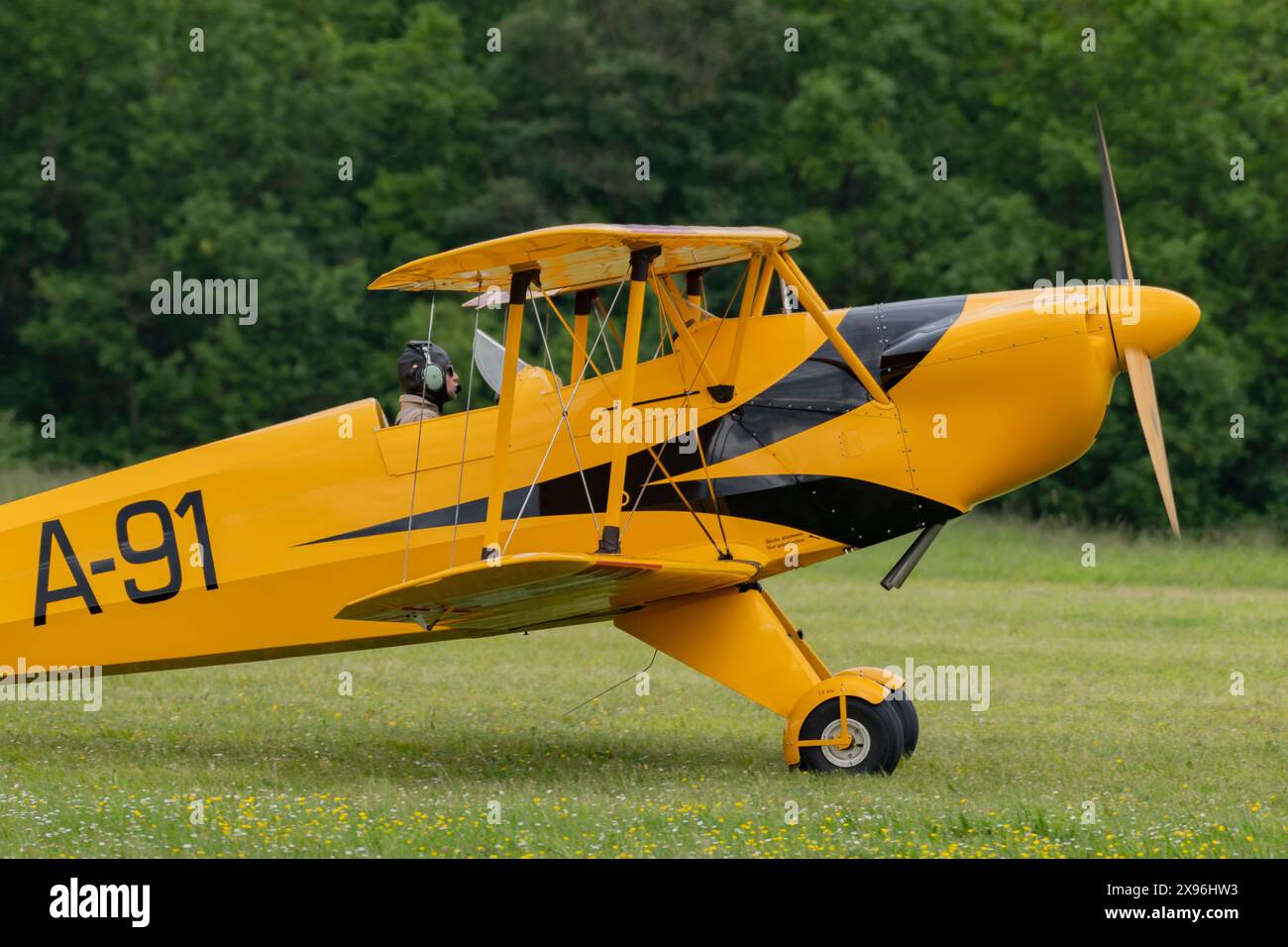 Bucker Bu 131 Jungmann at Le Temps Des Helices Air Show 2024 in La ...
