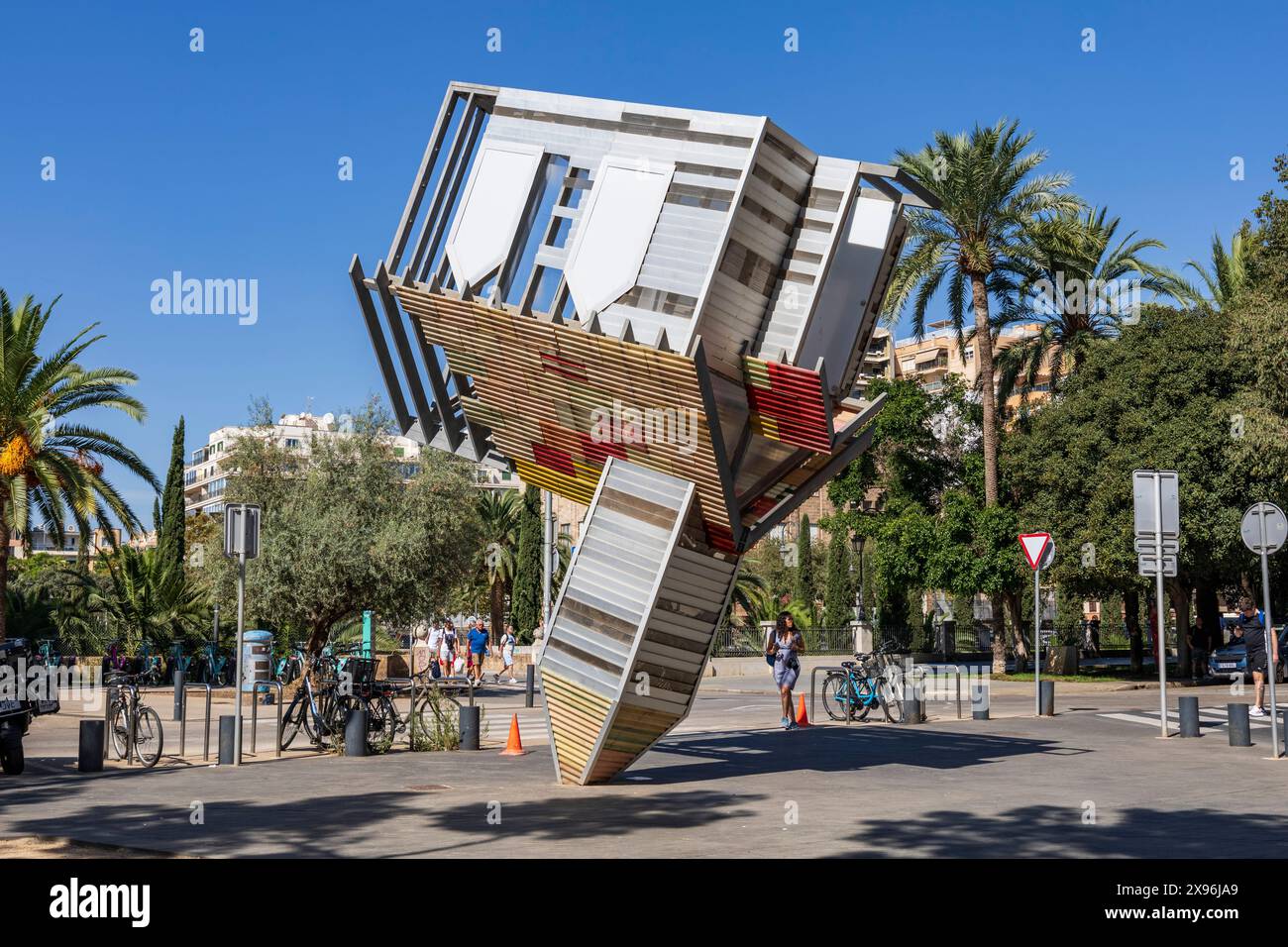 Upside down house Device to Root Out Evil 1999 by American artist ...