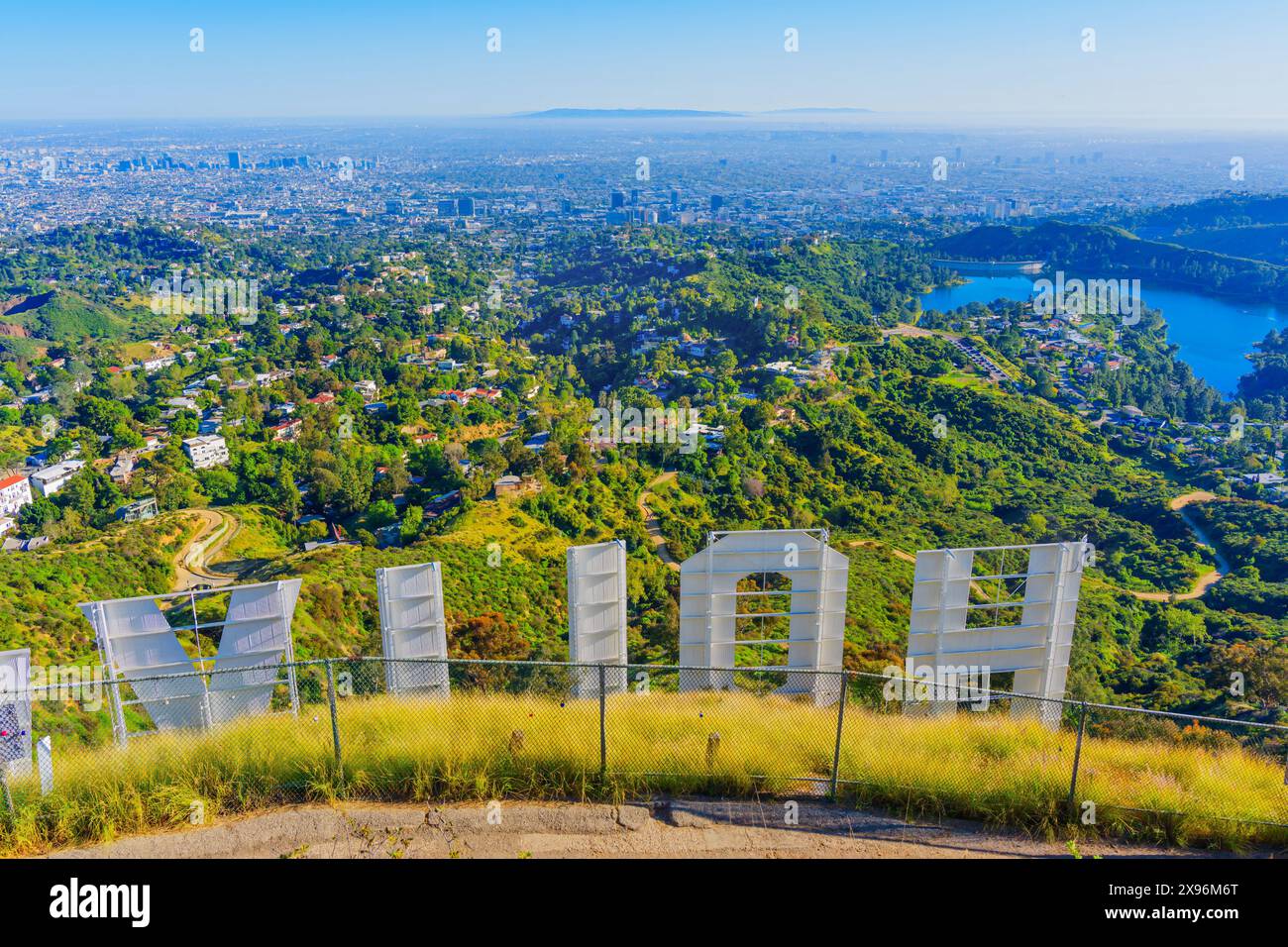 Los Angeles, California - April 11, 2024: Los Angeles Seen Through the ...