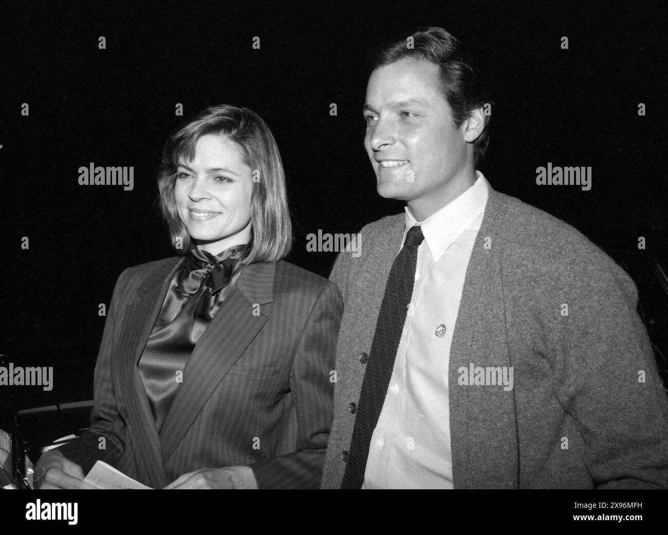 Doug Barr and Clare Kirkconnell Circa 1980's Credit: Ralph Dominguez ...