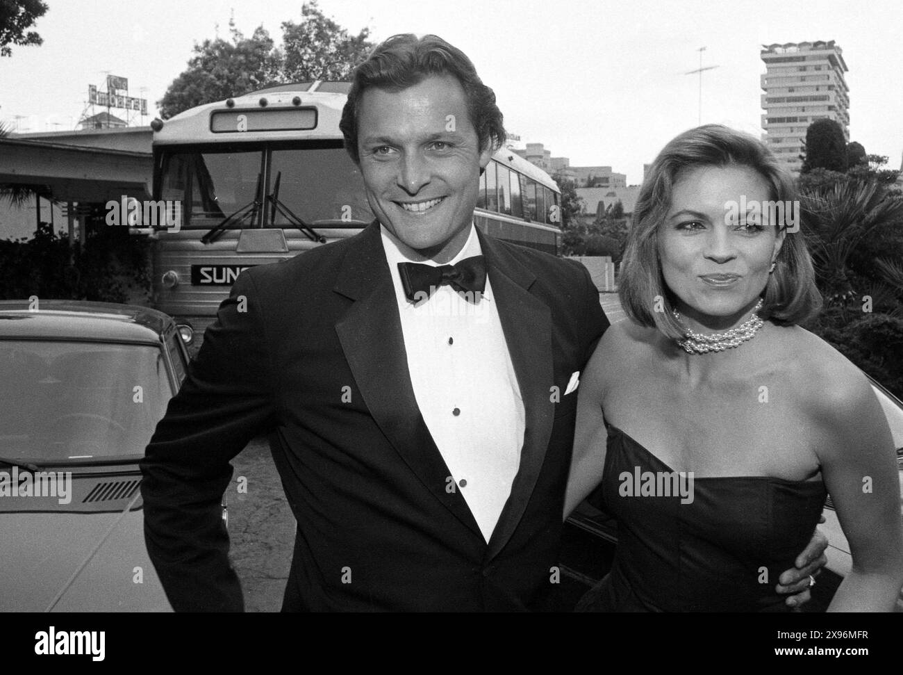 Doug Barr and Clare Kirkconnell Circa 1980's Credit: Ralph Dominguez ...