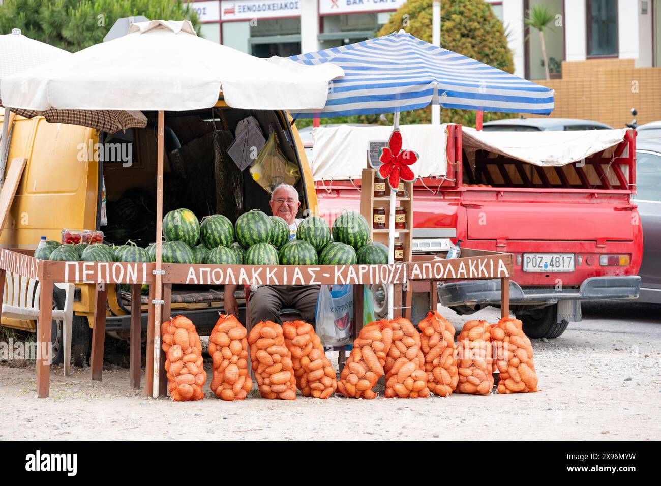 Water melon seller hi-res stock photography and images - Alamy