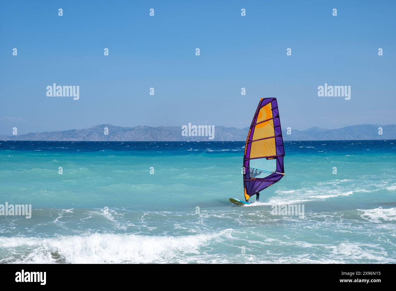 Wind propelled water sport hi-res stock photography and images - Alamy