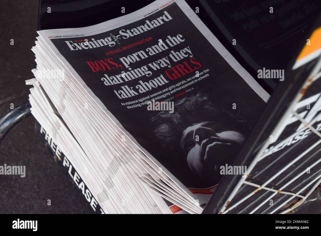 London, UK. 29th May 2024. London Evening Standard has announced it will stop publishing its ...