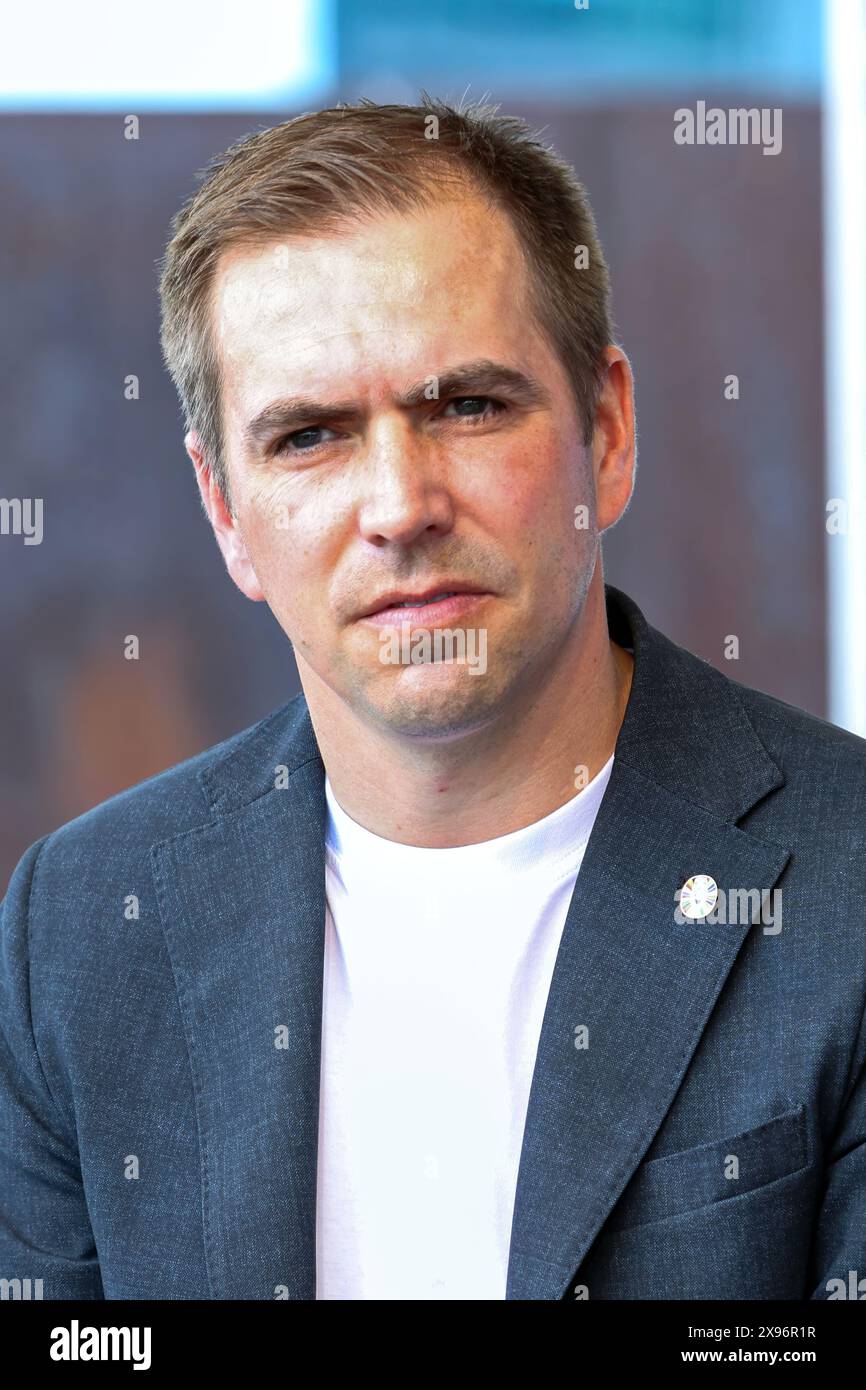 Philipp Lahm, former German football player and tournament director of ...