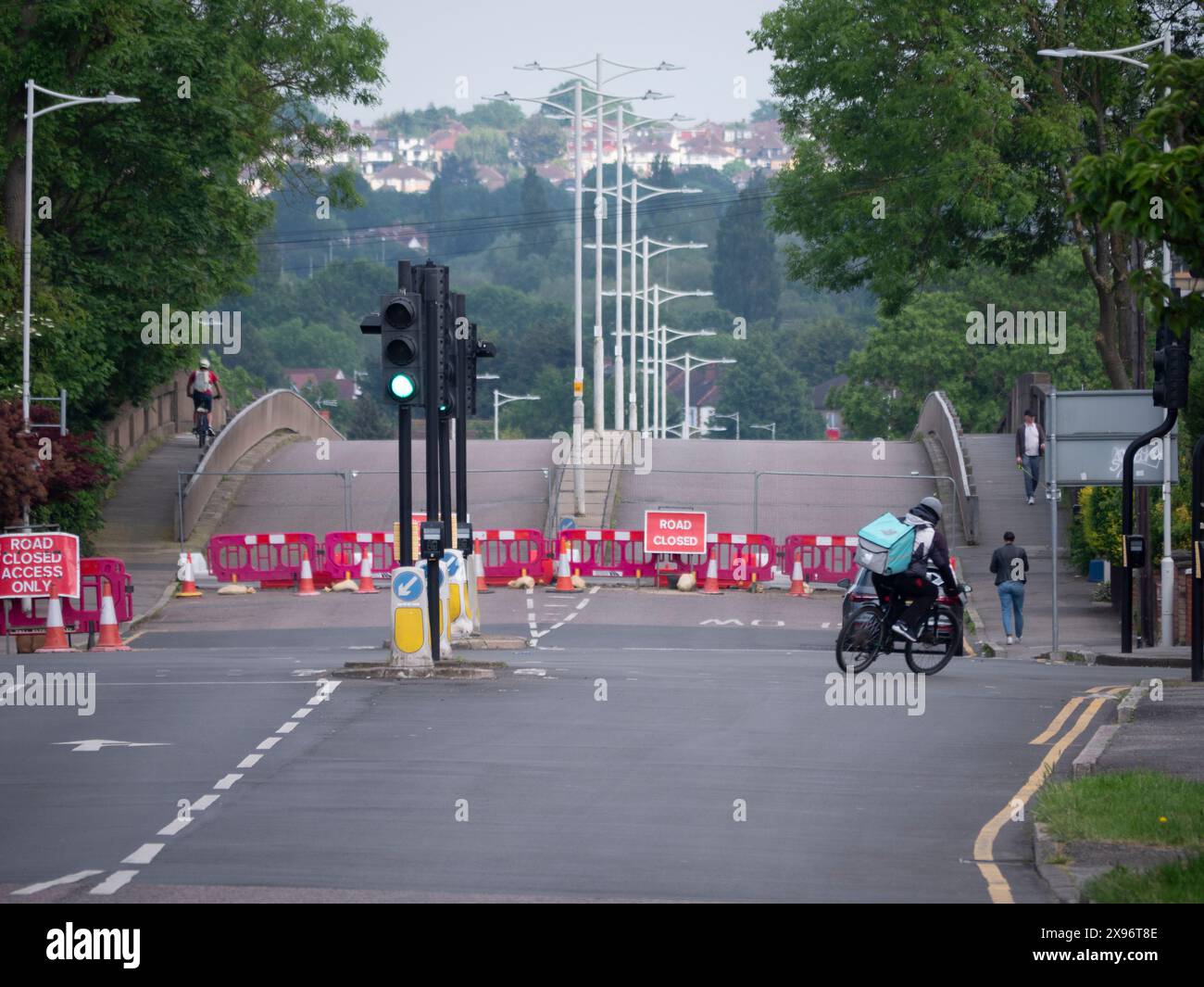 Broadmead Road Bridge in the London Borough of Redbridge , the bridge ...