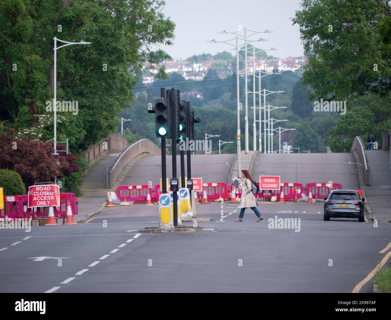 Broadmead Road Bridge in the London Borough of Redbridge , the bridge ...