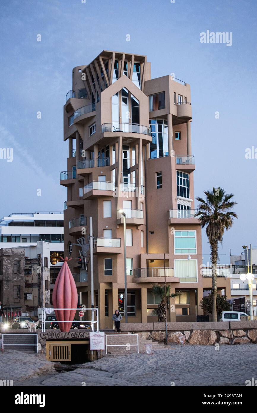 Modern architecture, Tel Aviv, Israel Stock Photo - Alamy