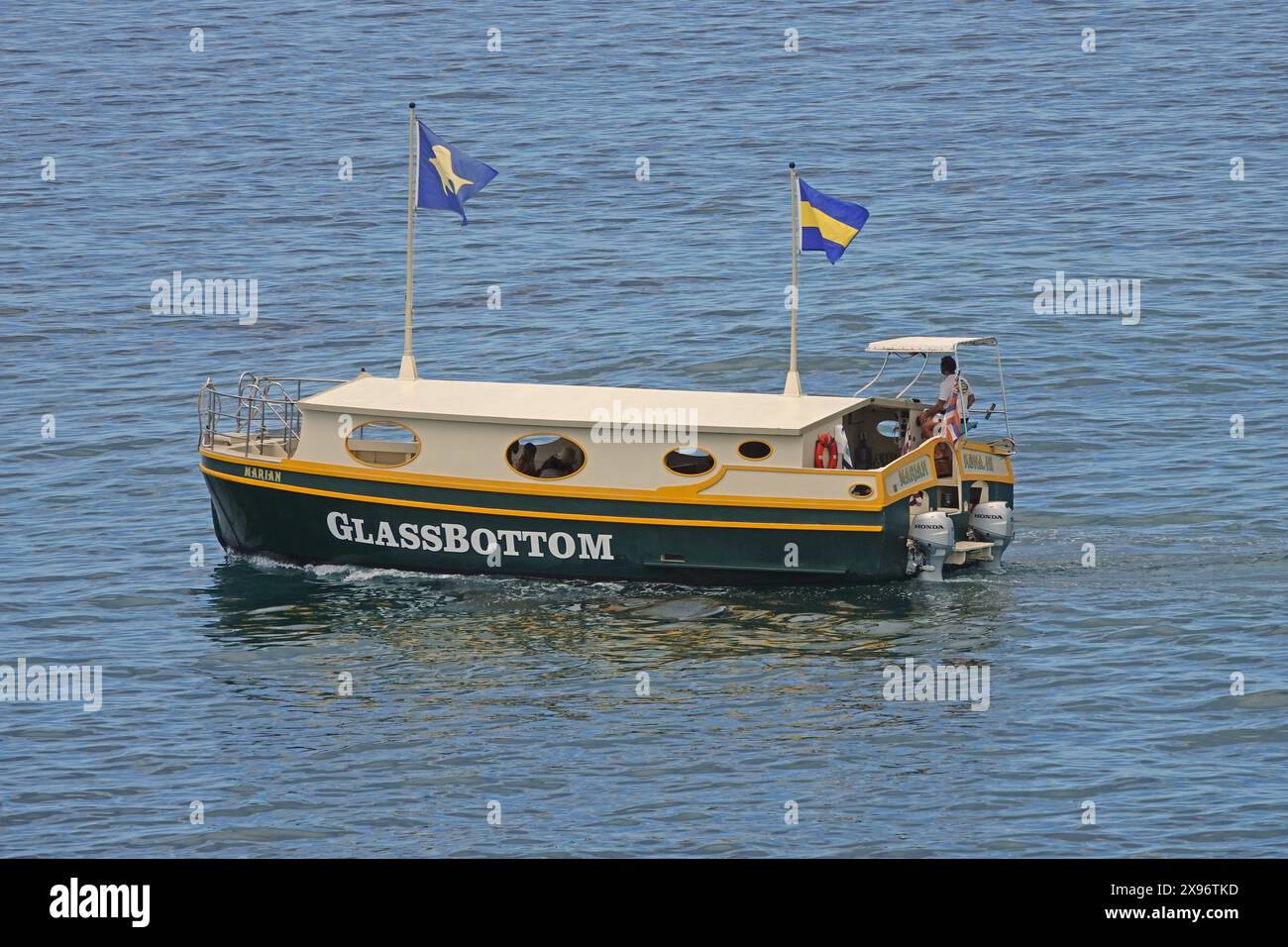 Kailua-Kona, Hawaii, USA - May 14, 2024: The Kona Glassbottom tour boat ...