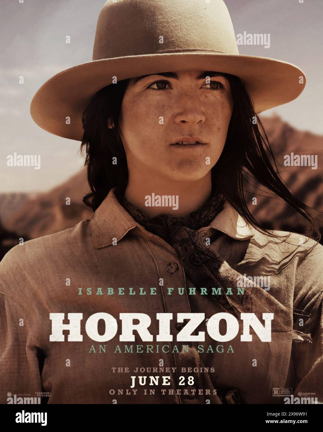 HORIZON: AN AMERICAN SAGA - CHAPTER 1, US character poster, Isabelle ...