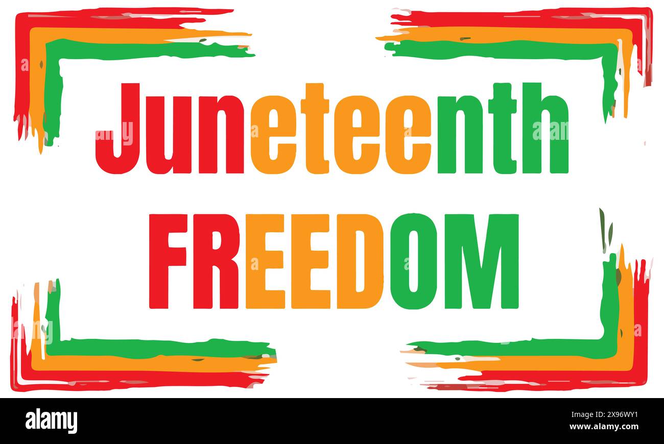 Juneteenth Freedom Day 2024 Stock Vector Image & Art - Alamy