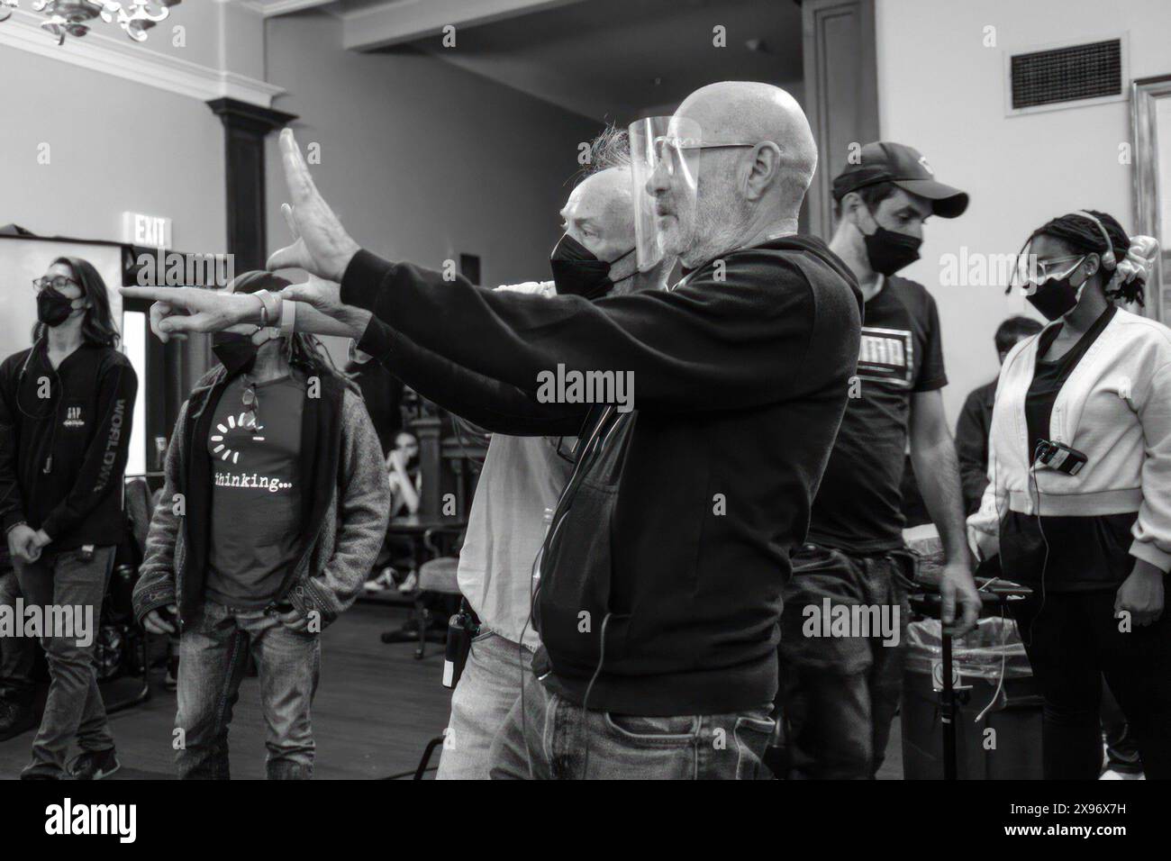 LONGING, director Savi Gabizon, on set, 2024. © Lionsgate /Courtesy ...