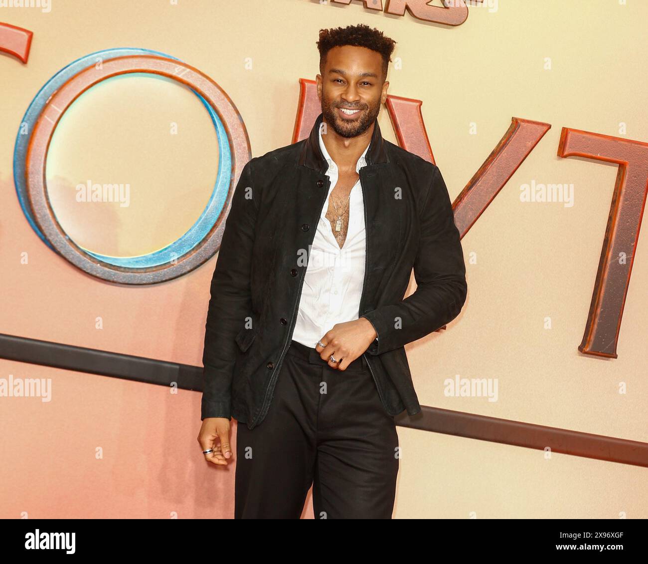 Teddy Soares attends the UK Premiere of 'The Acolyte' held at the Odeon ...