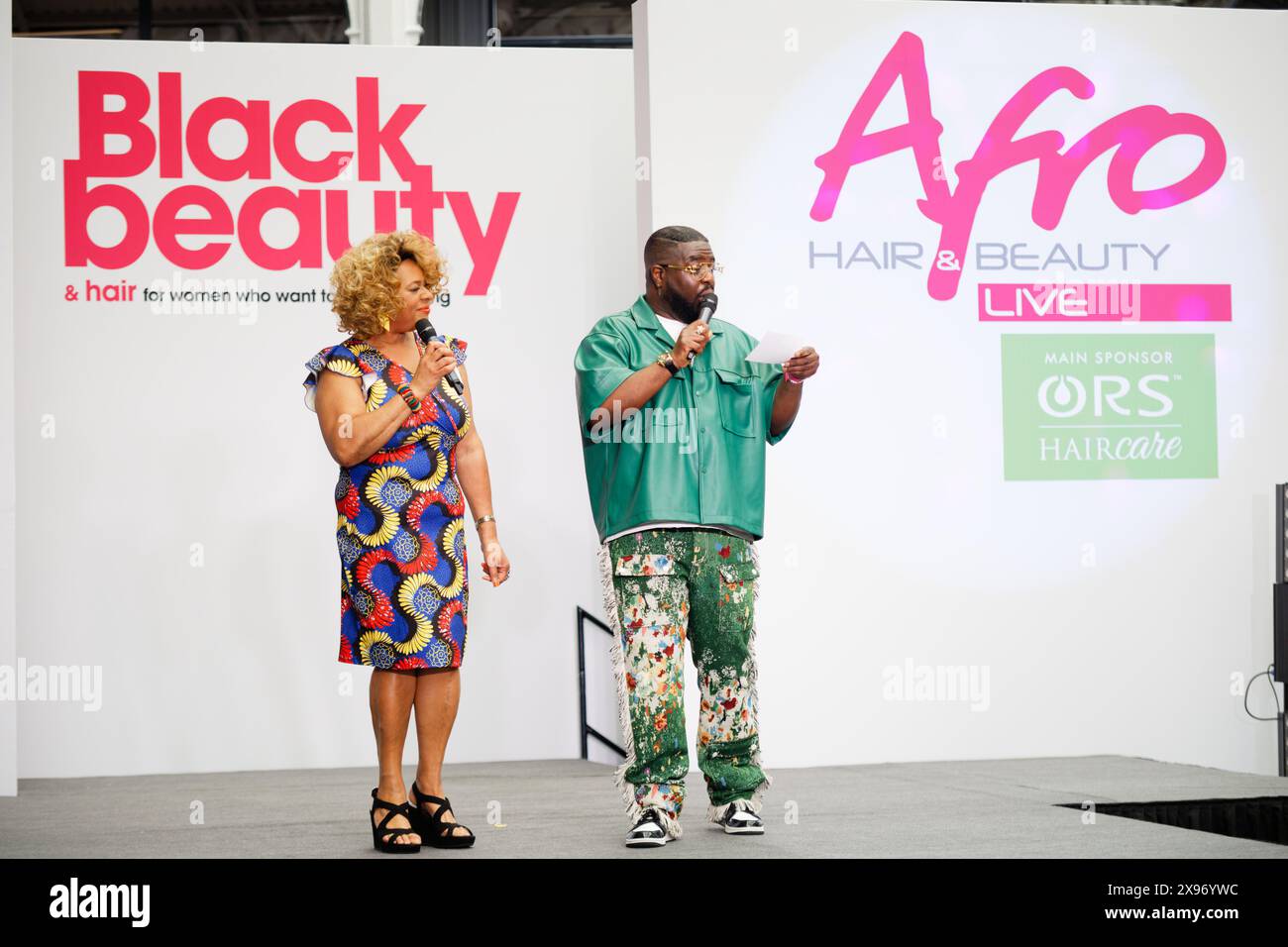 Afro Hair and Beauty Live 2024. Black hair and beauty show. Barbering ...