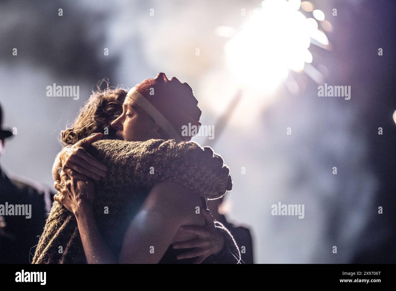 YOUNG WOMAN AND THE SEA, from left: Jeanette Hain, Daisy Ridley as ...
