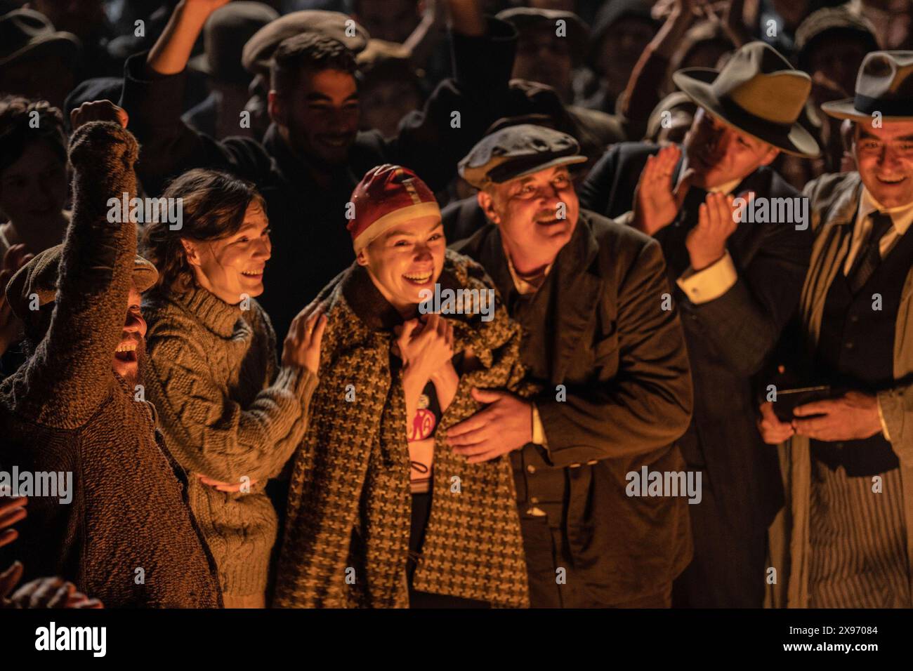YOUNG WOMAN AND THE SEA, from left: Jeanette Hain, Daisy Ridley as ...
