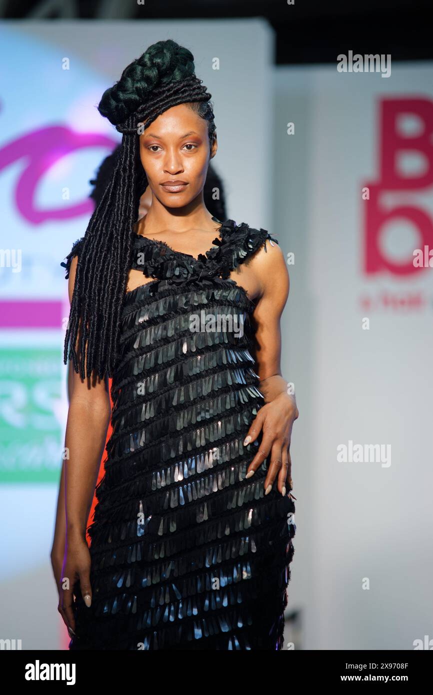 Afro Hair and Beauty Live 2024. Black hair and beauty show. Barbering ...