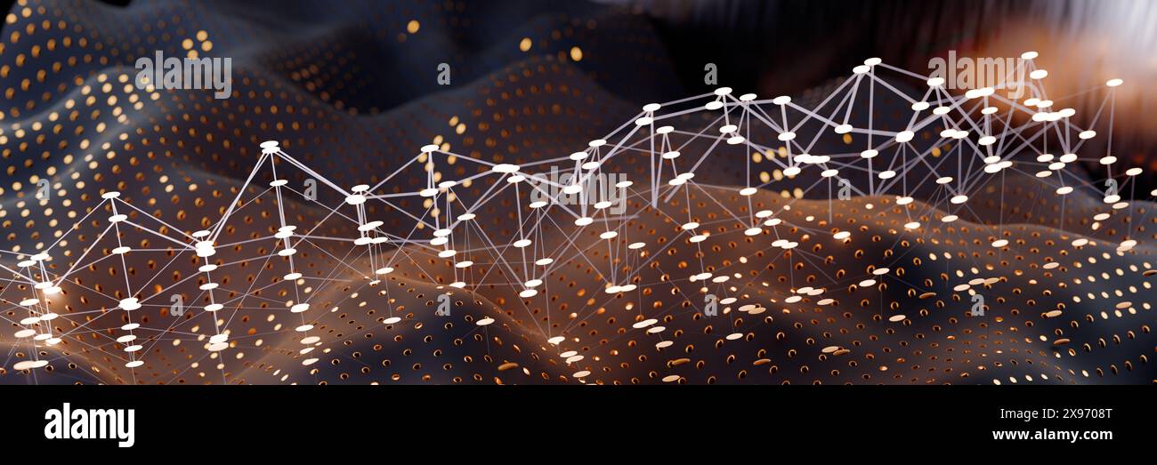 Network visualization hi-res stock photography and images - Alamy