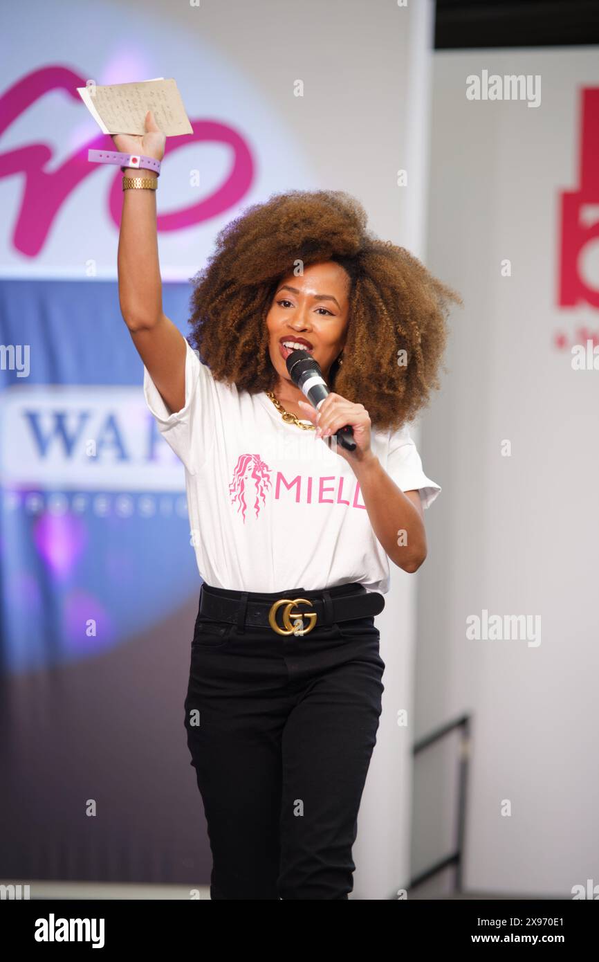 Afro Hair and Beauty Live 2024. Black hair and beauty show. Barbering ...