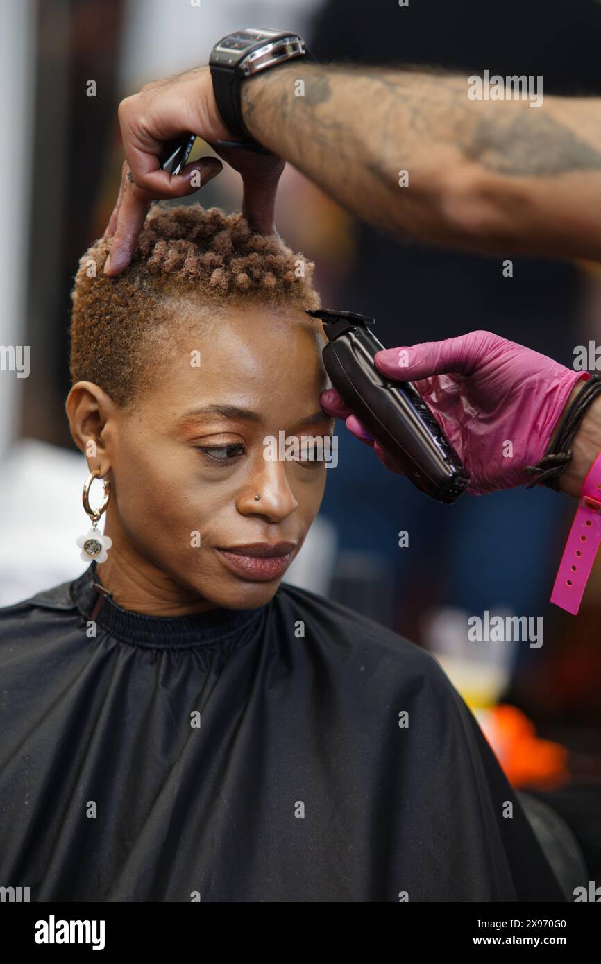 Afro Hair and Beauty Live 2024. Black hair and beauty show. Barbering ...