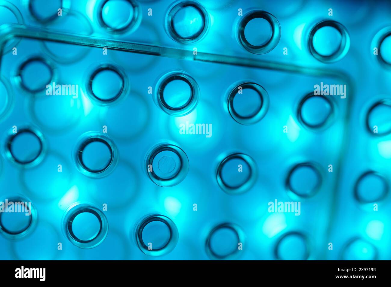 Translucent abstract blue background circlular shaped components for ...