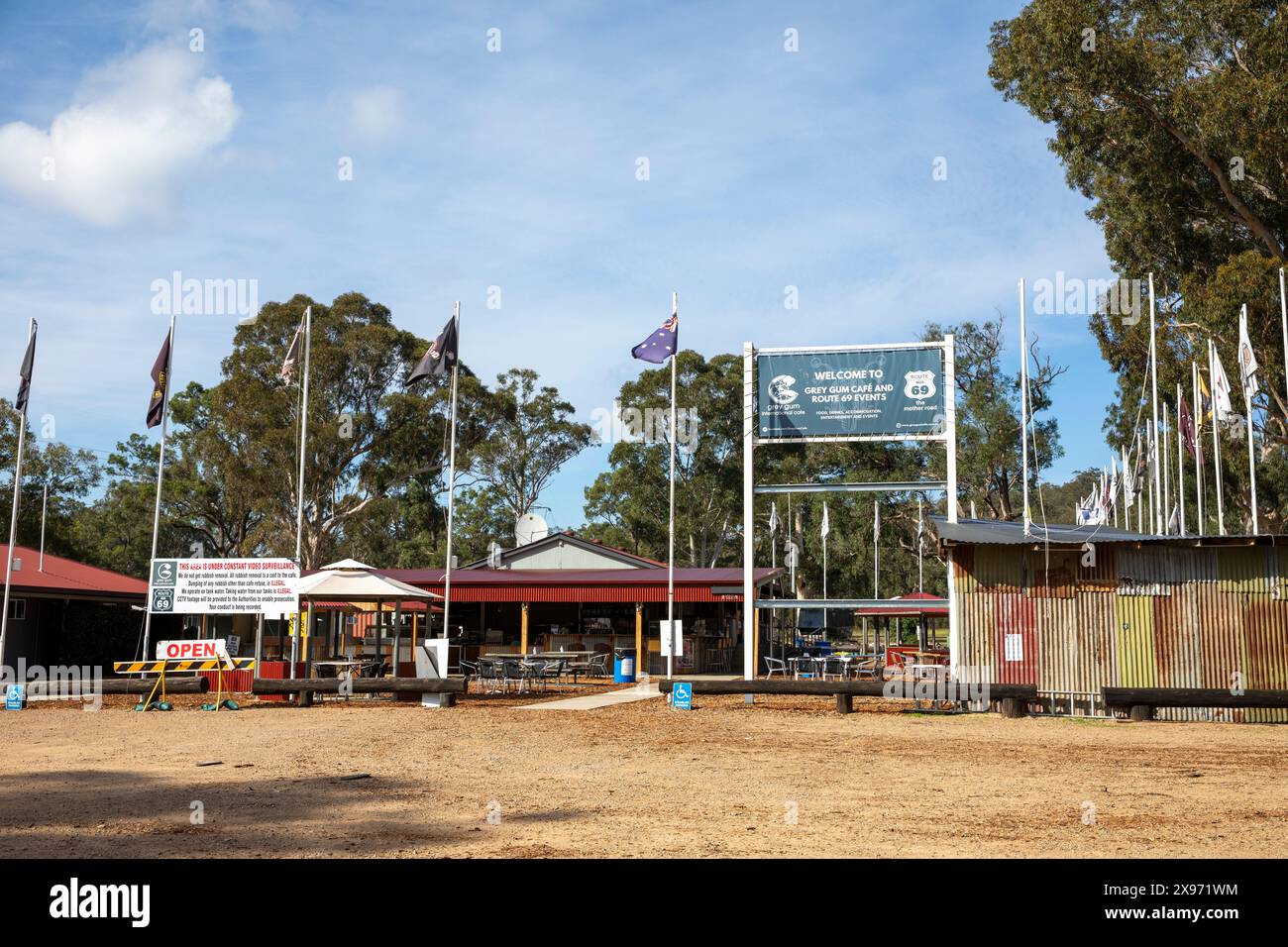 Grey gum international cafe hi-res stock photography and images - Alamy