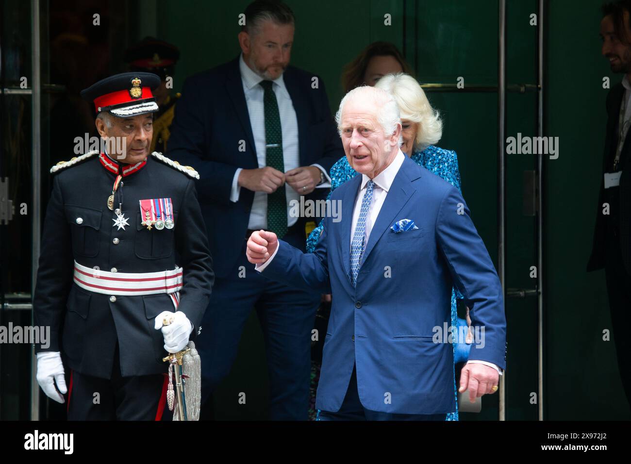 London, England, UK. 29th May, 2024. King CHARLES III and Queen CAMILLA ...