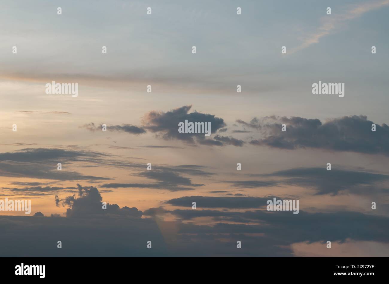 Amazing clouds in Beautiful sky background before sunset, Clouds and ...
