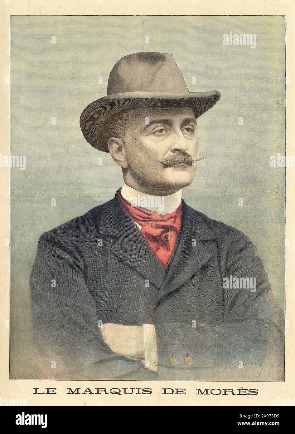 LE MARQUIS DE MORÈS - In "Le Petit Journal" French Illustrated ...