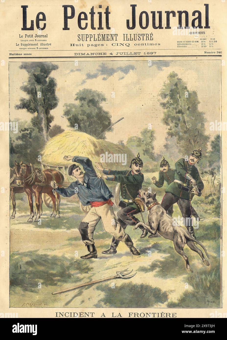 ENG TRANSLATION : SUNDAY JULY 4, 1897 INCIDENT AT THE BORDER - Extract ...