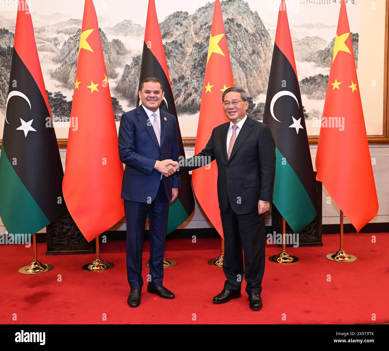 Beijing, China. 29th May, 2024. Chinese Premier Li Qiang meets with ...